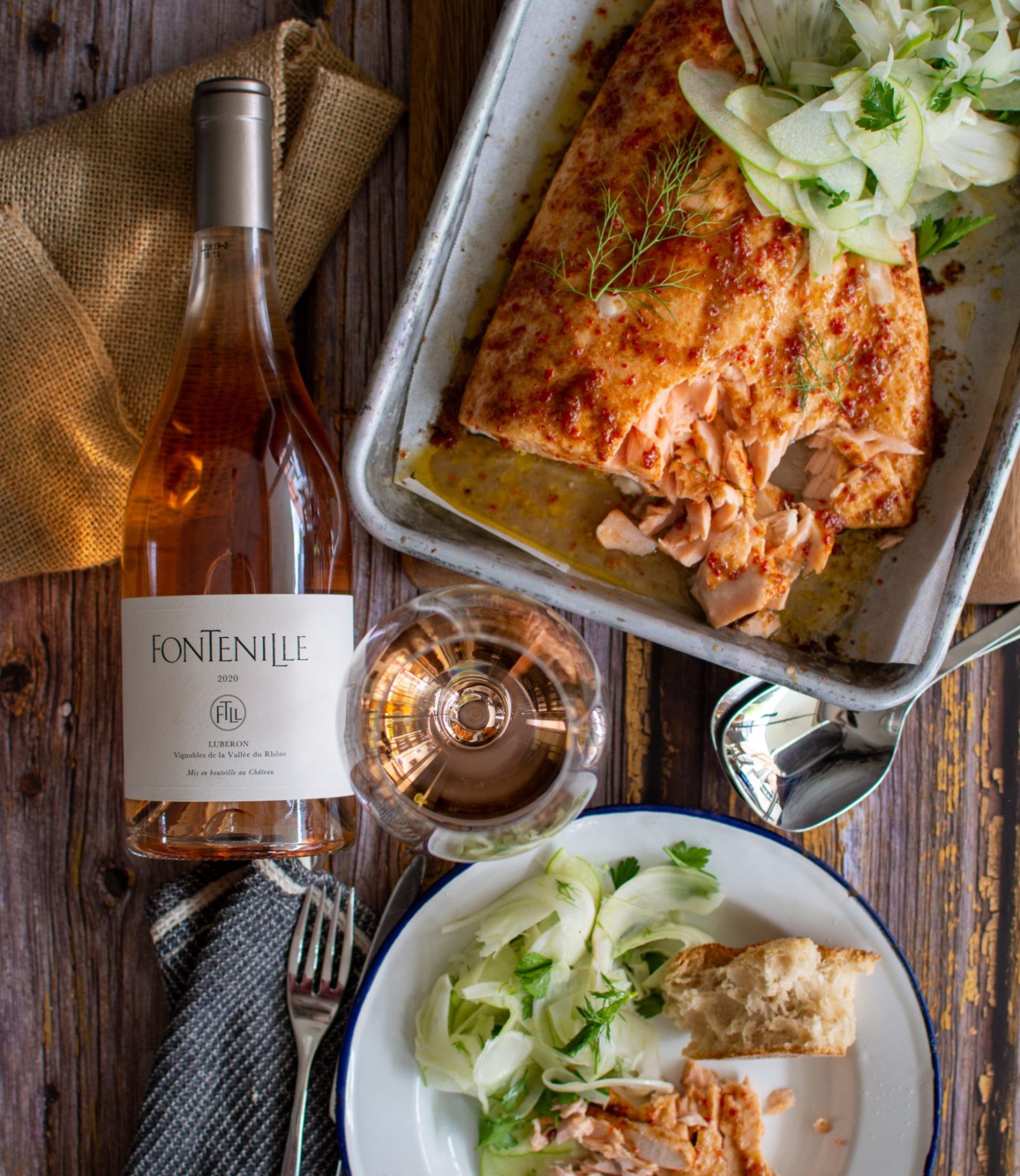 Think warm Provence days, outdoor dining sipping cool refreshing Rosé ...